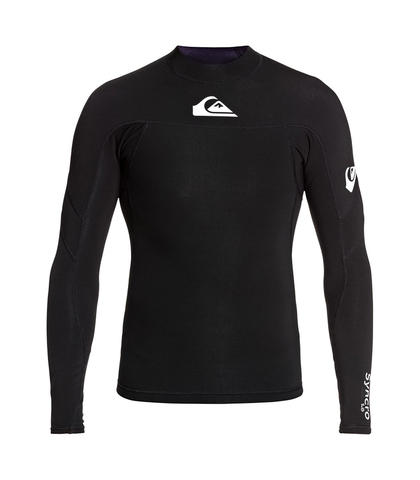 QUIKSILVER MENS 1MM SYNCRO L/S SURF JACKET - BLACK - Surf-Mens Wetsuits ...