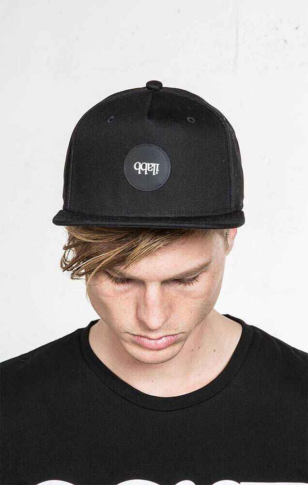 ILABB ZERO SNAPBACK CAP - BLACK / RUBBER - - ILABB S19