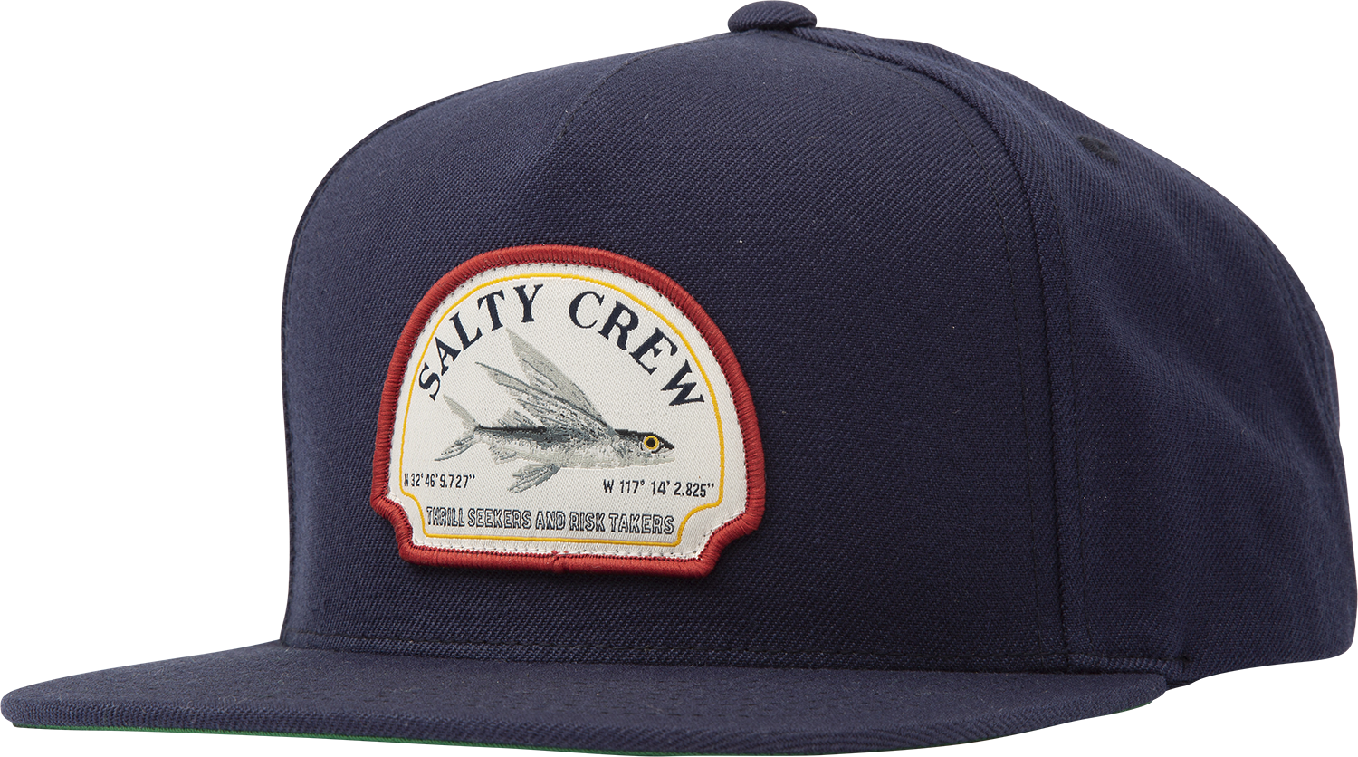 SALTY CREW FLYER 5 PANEL CAP - NAVY - - SALTY CREW S19