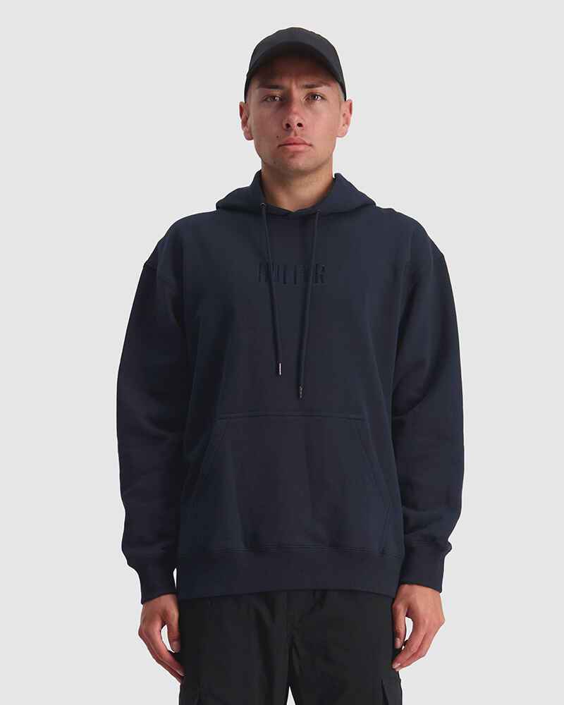 HUFFER MENS PREMIERE TRUE HOOD - NAVY - Mens-Tops : Sequence Surf Shop ...