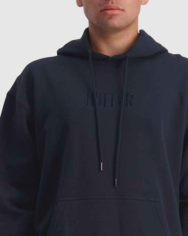 HUFFER MENS PREMIERE TRUE HOOD - NAVY - Mens-Tops : Sequence Surf Shop ...