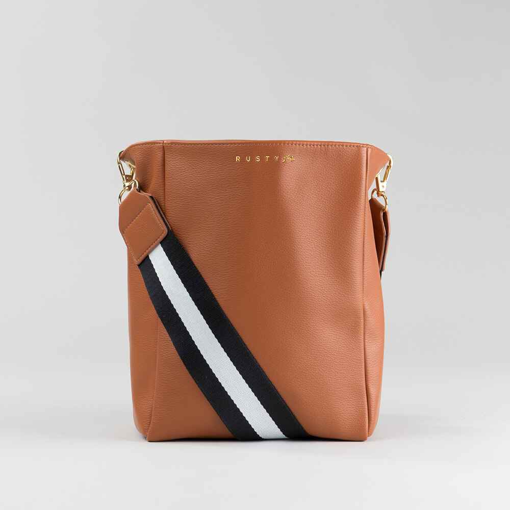 RUSTY LADIES REVIVAL HANDBAG - TAN - Womens-Accessories : Sequence Surf ...