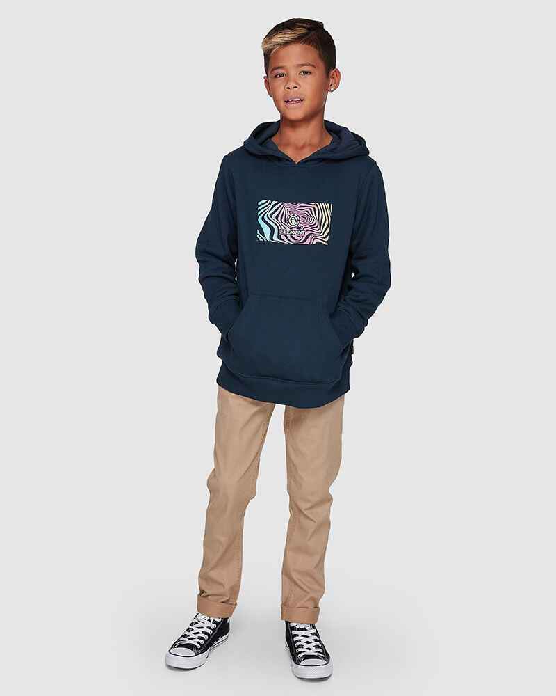 ELEMENT BOYS WARPED POPTOP HOOD - NAVY - Youth -Boys Tee's : Sequence ...
