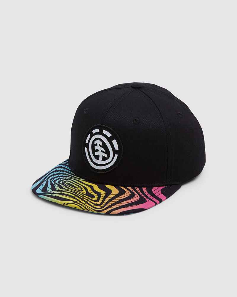 ELEMENT YOUTH WARPED CAP - BLACK - Youth -Girls Tee's : Sequence Surf ...