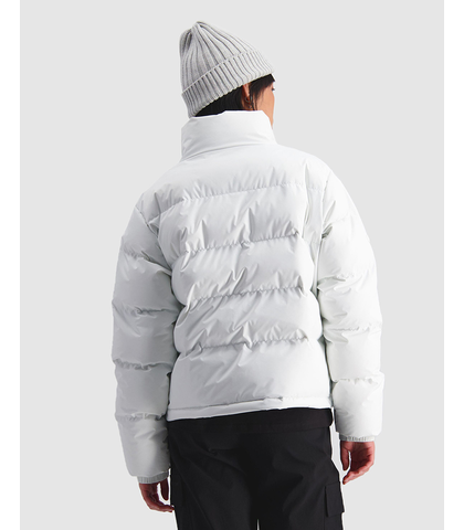 HUFFER LADIES TRACK PUFFER JACKET - WHITE - Womens-Top : Sequence Surf ...