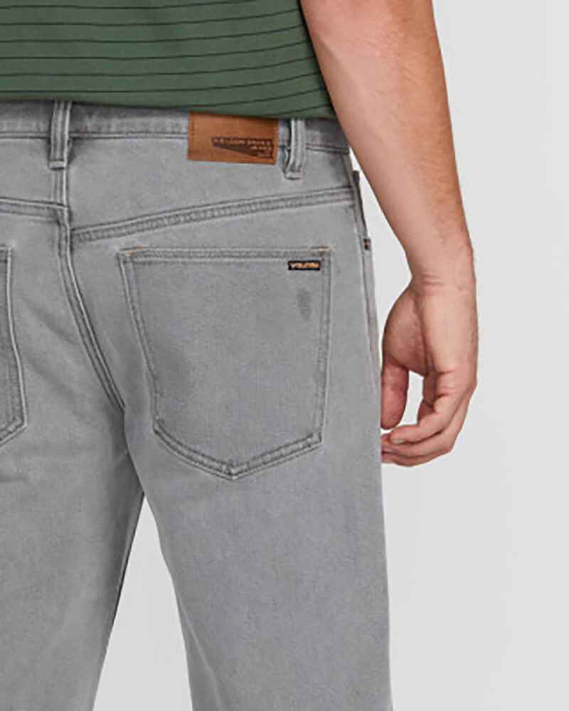 VOLCOM MENS SOLVER DENIM JEAN - DAZE GREY - Mens-Bottoms : Sequence ...