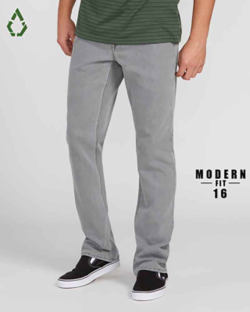 VOLCOM MENS SOLVER DENIM JEAN - DAZE GREY - Mens-Bottoms : Sequence ...