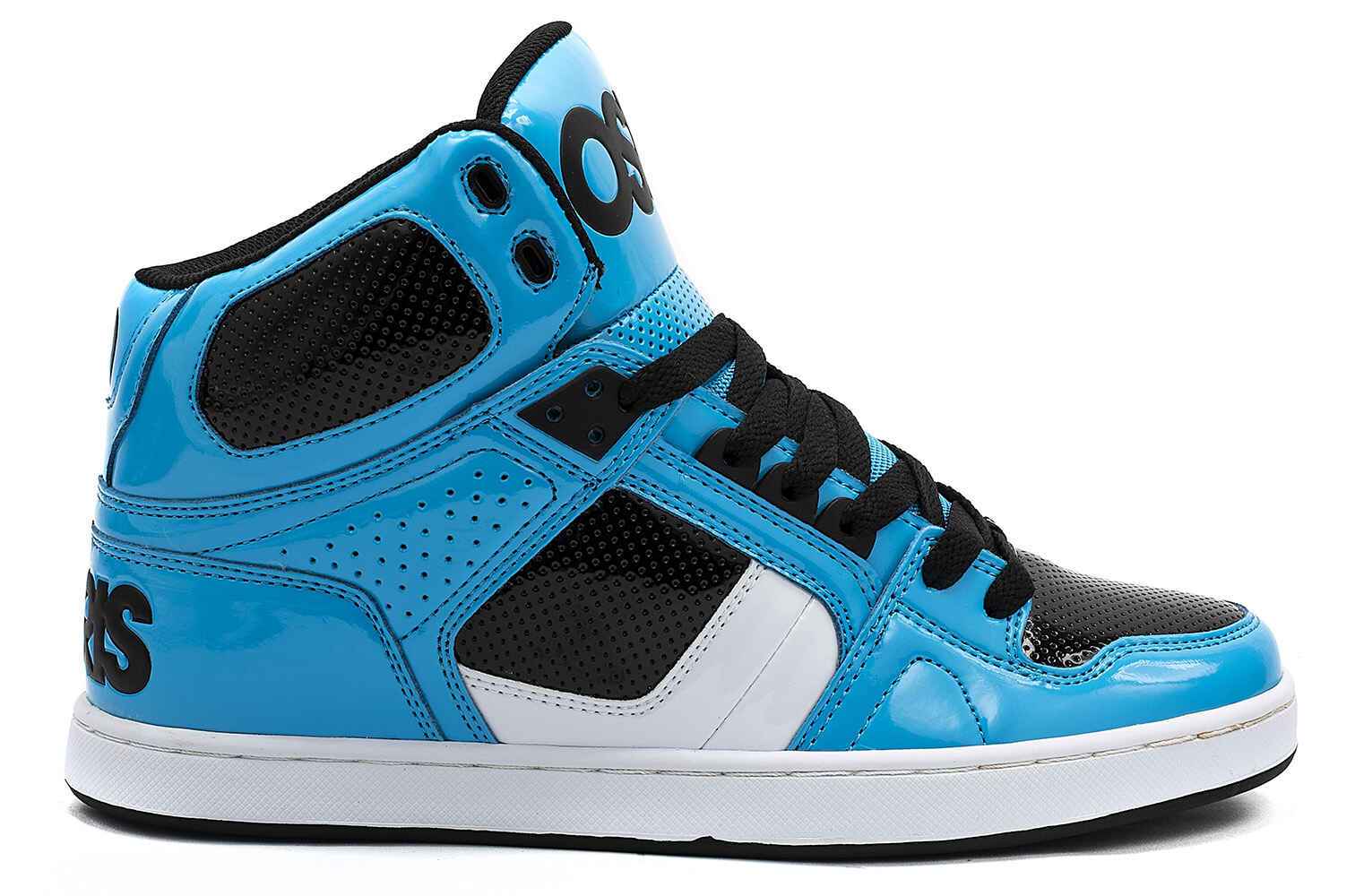 OSIRIS NYC 83 SHOE - CYAN / WHITE / BLACK - Footwear-Shoes : Sequence ...