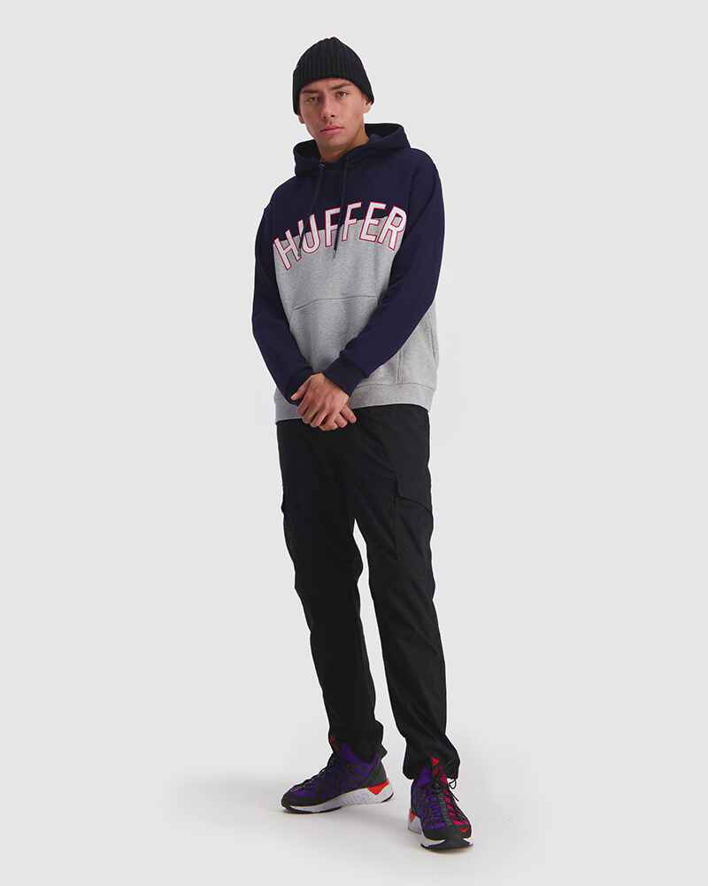 HUFFER MENS VAULT TRUE HOOD - NAVY - Mens-Tops : Sequence Surf Shop ...