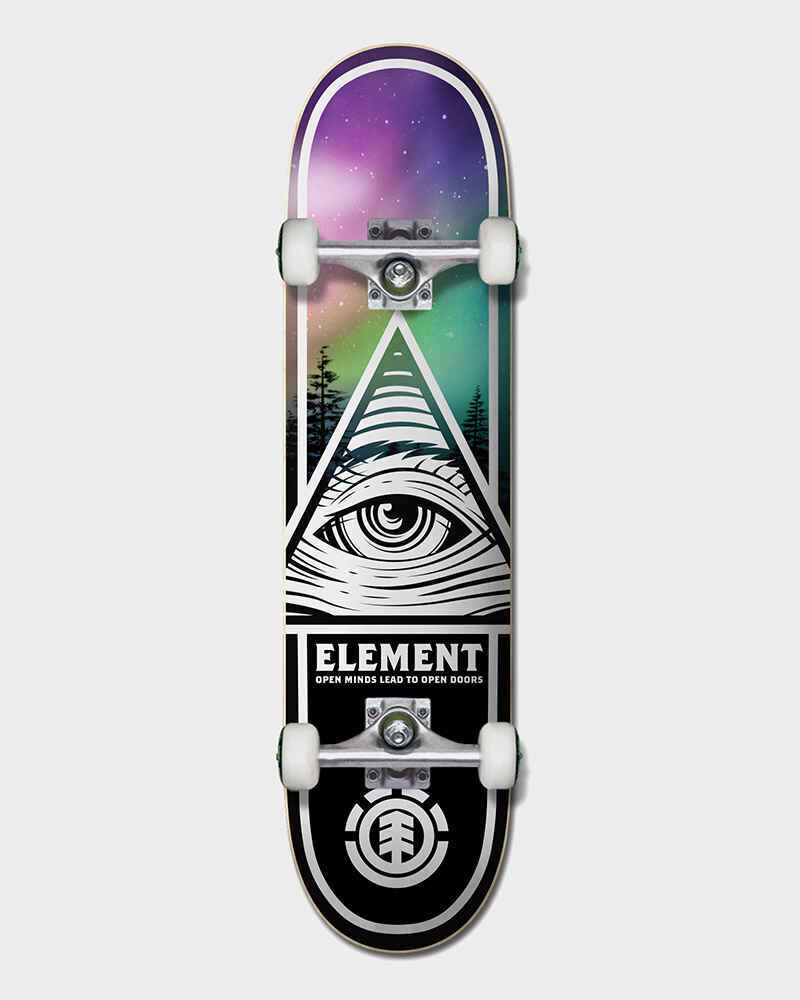 ELEMENT EYE TRIPIN BOREALIS COMPLETE SKATE BOARD 8'' - Skate-Completes ...