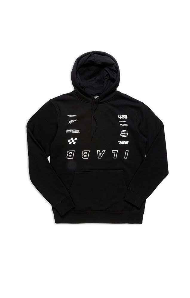 ILABB RACING HOOD - BLACK - Mens-Tops : Sequence Surf Shop - ILABB W20