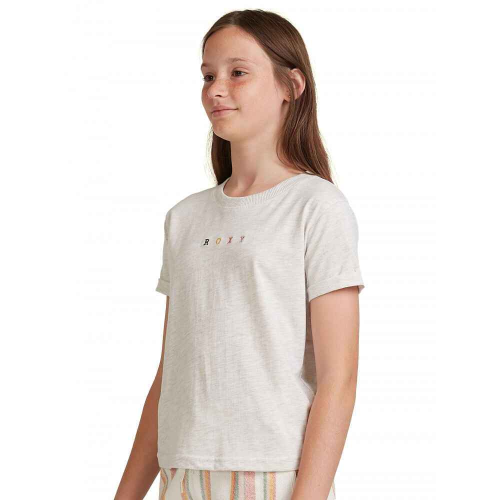 ROXY GIRLS SURFING IN RYTHM TEE- SNOW WHITE - Youth -Girls Tee's ...