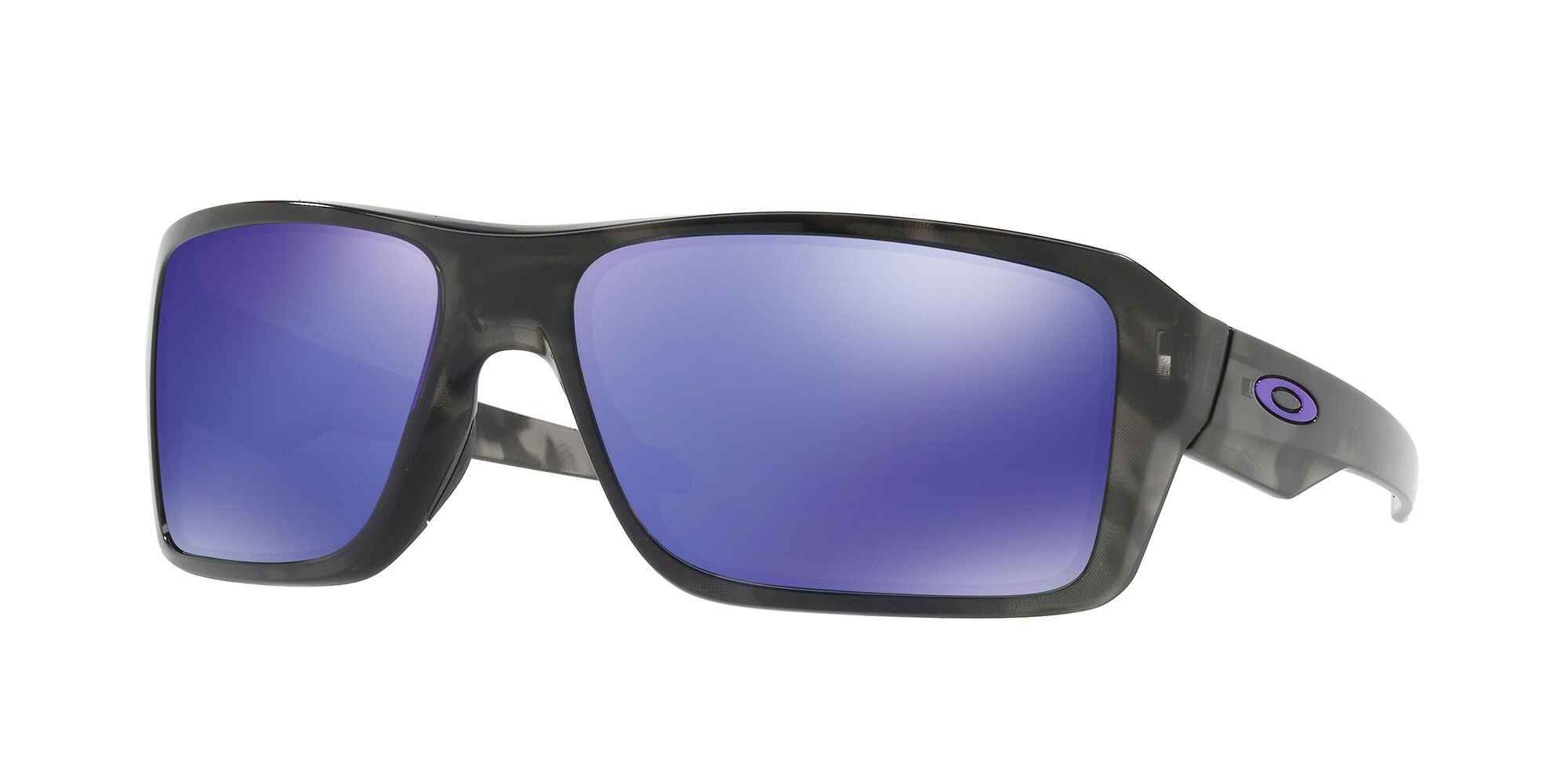 OAKLEY DOUBLE EDGE- BLACK TORTOISE/ VIOLET IRIDIUM - - OAKLEY S17