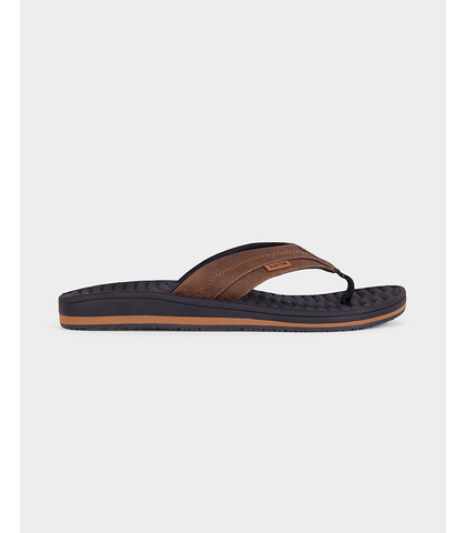 KUSTOM QUEST JANDAL - CHOC - Footwear-Mens Jandals : Sequence Surf Shop ...