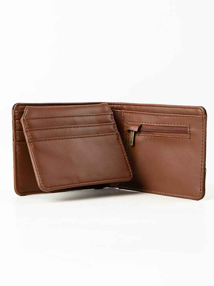 RUSTY MENS YESTERDAY WALLET - BLACK - - RUSTY S20