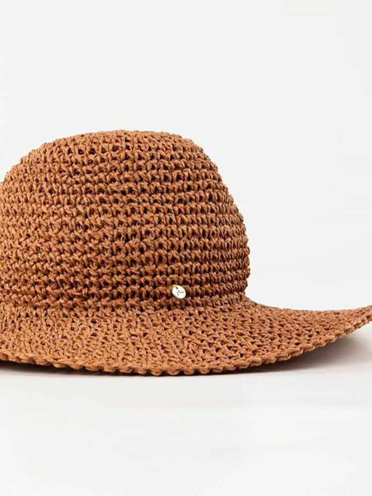 RUSTY LADIES ROMANCE STRAW HAT - HONEY - Womens-Accessories : Sequence ...