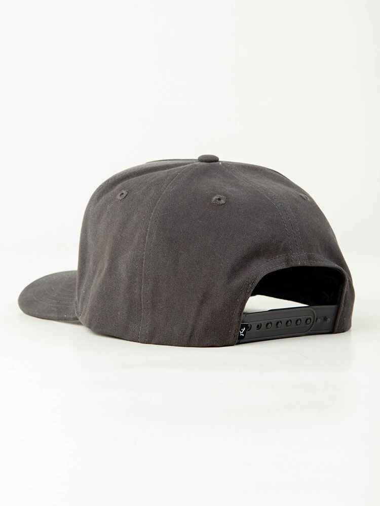 RUSTY MENS TRAP SNAPBACK CAP - COAL - - RUSTY S20