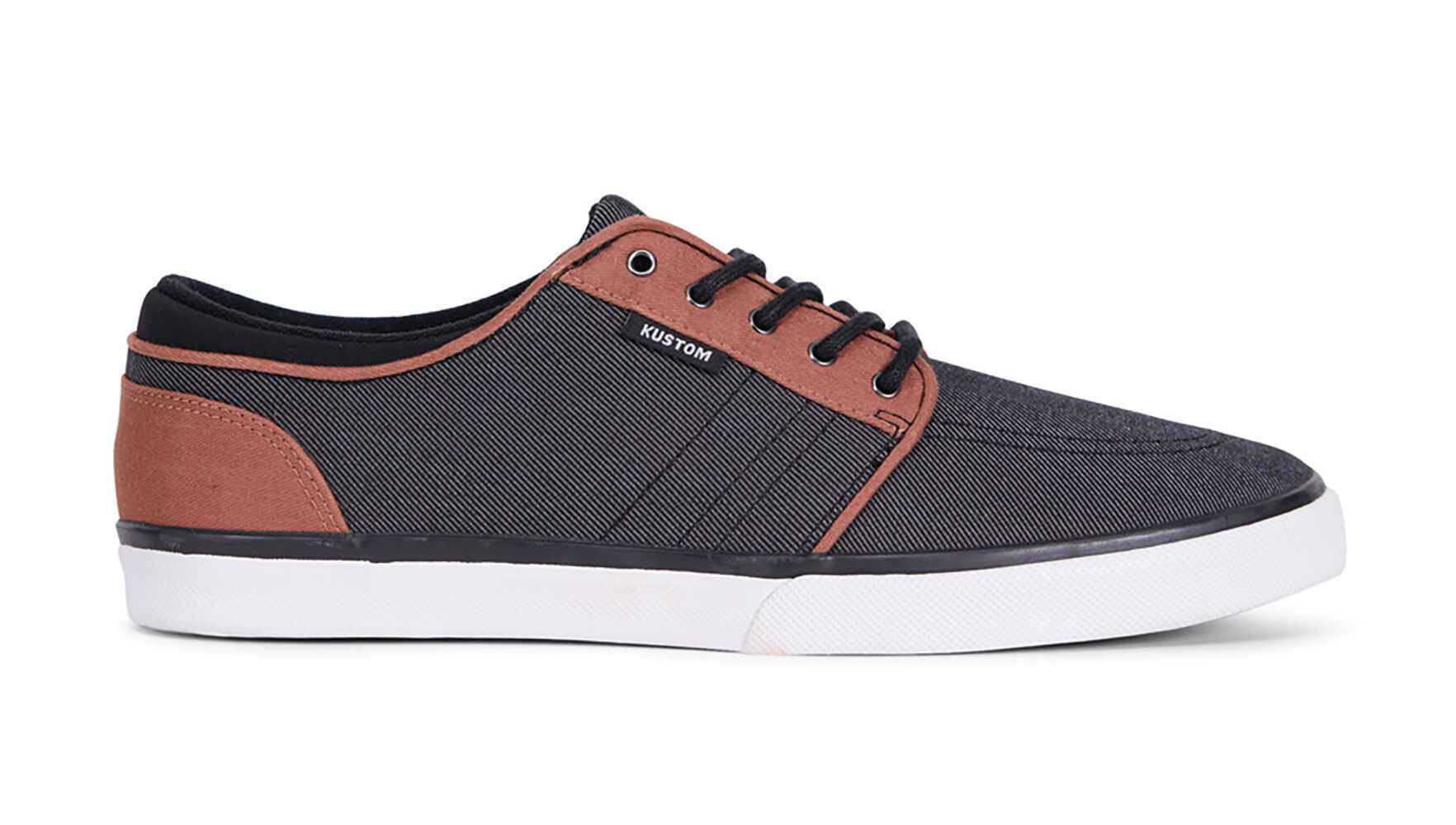 KUSTOM REMARK 2 SHOE - SLATE/ TAN - Footwear-Shoes : Sequence Surf Shop ...