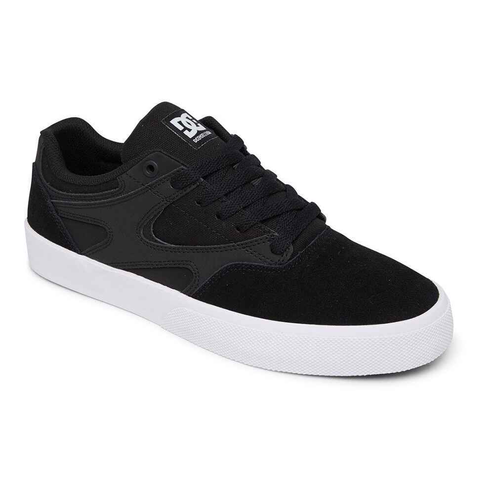 DC KALIS VULC SHOE - BLACK / WHITE - Footwear-Shoes : Sequence Surf ...