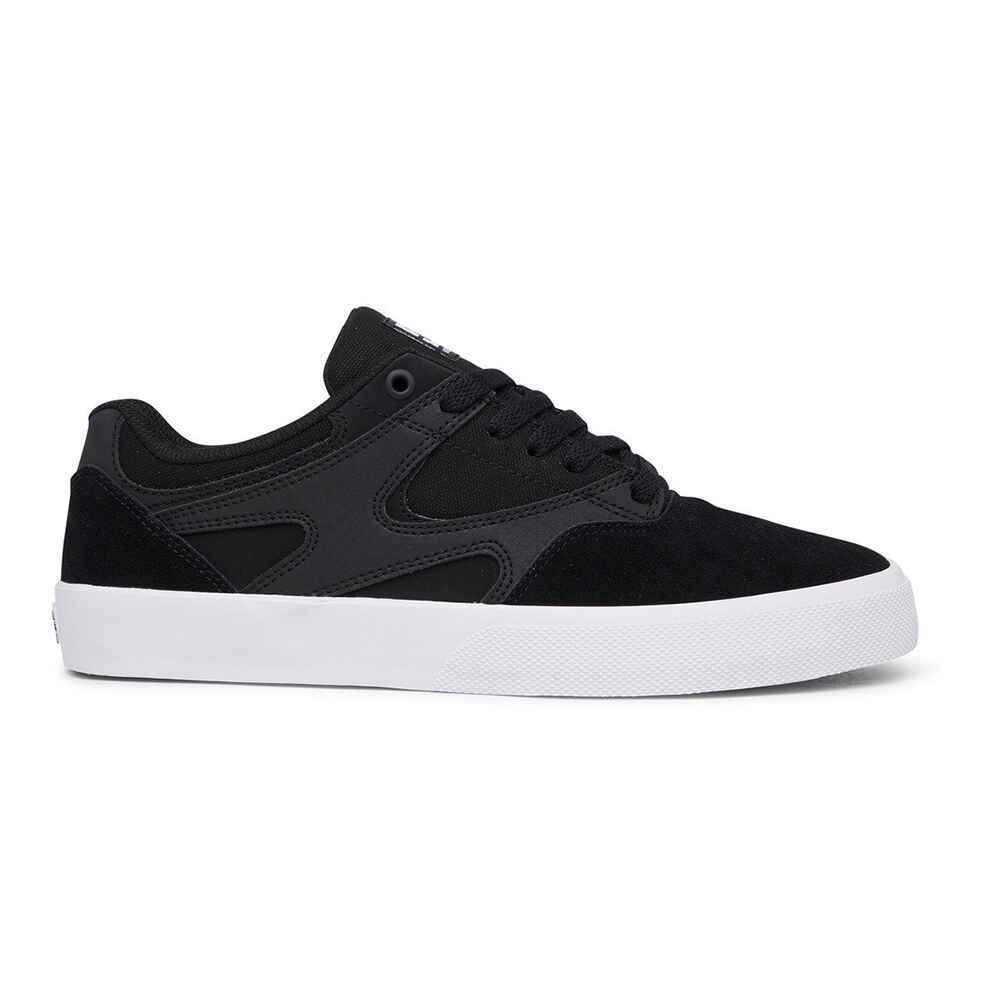DC KALIS VULC SHOE - BLACK / WHITE - Footwear-Shoes : Sequence Surf ...