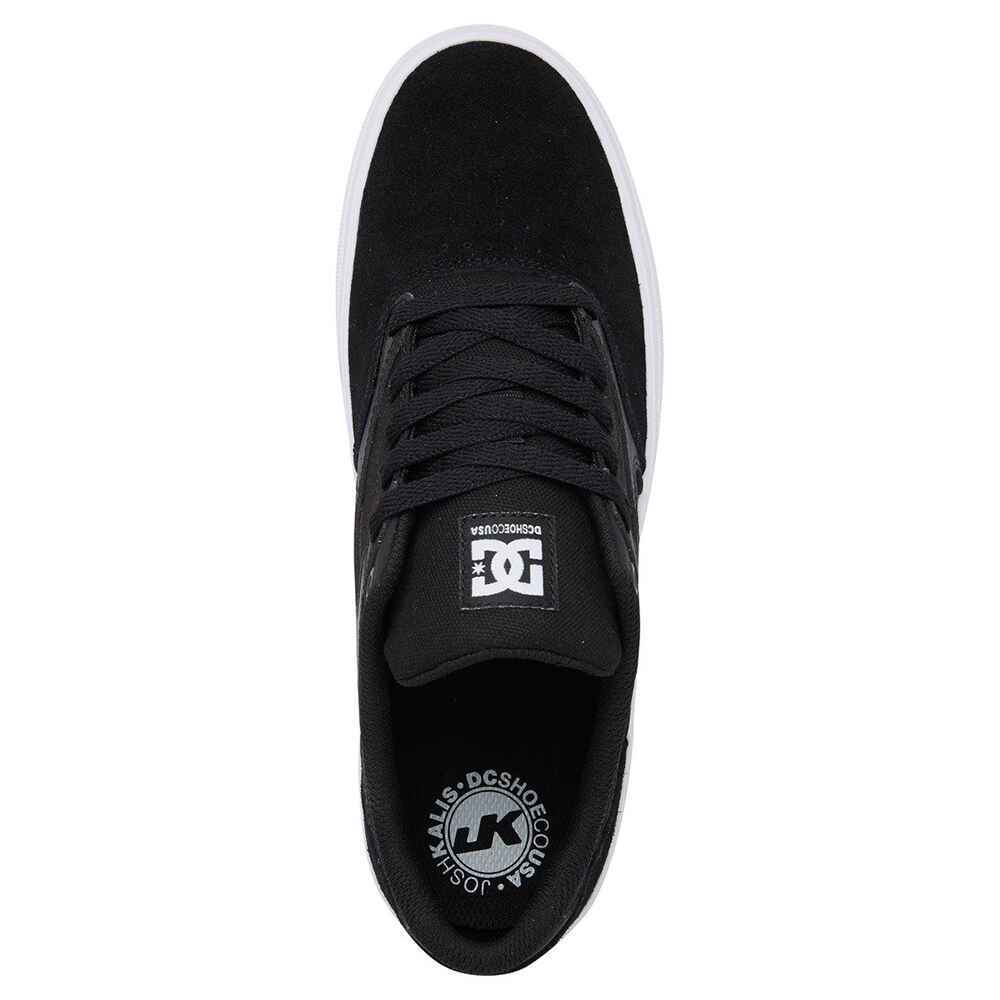 DC KALIS VULC SHOE - BLACK / WHITE - Footwear-Shoes : Sequence Surf ...
