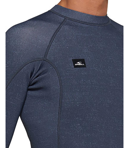 O'NEILL MENS DEFENDER L/S CREW REVO 1MM SURF JACKET- ACID WASH BLACK ...