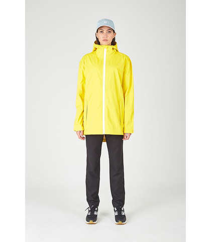 HUFFER LADIES 2.5L HFR RAINSHELL JACKET - YELLOW - Womens-Top ...