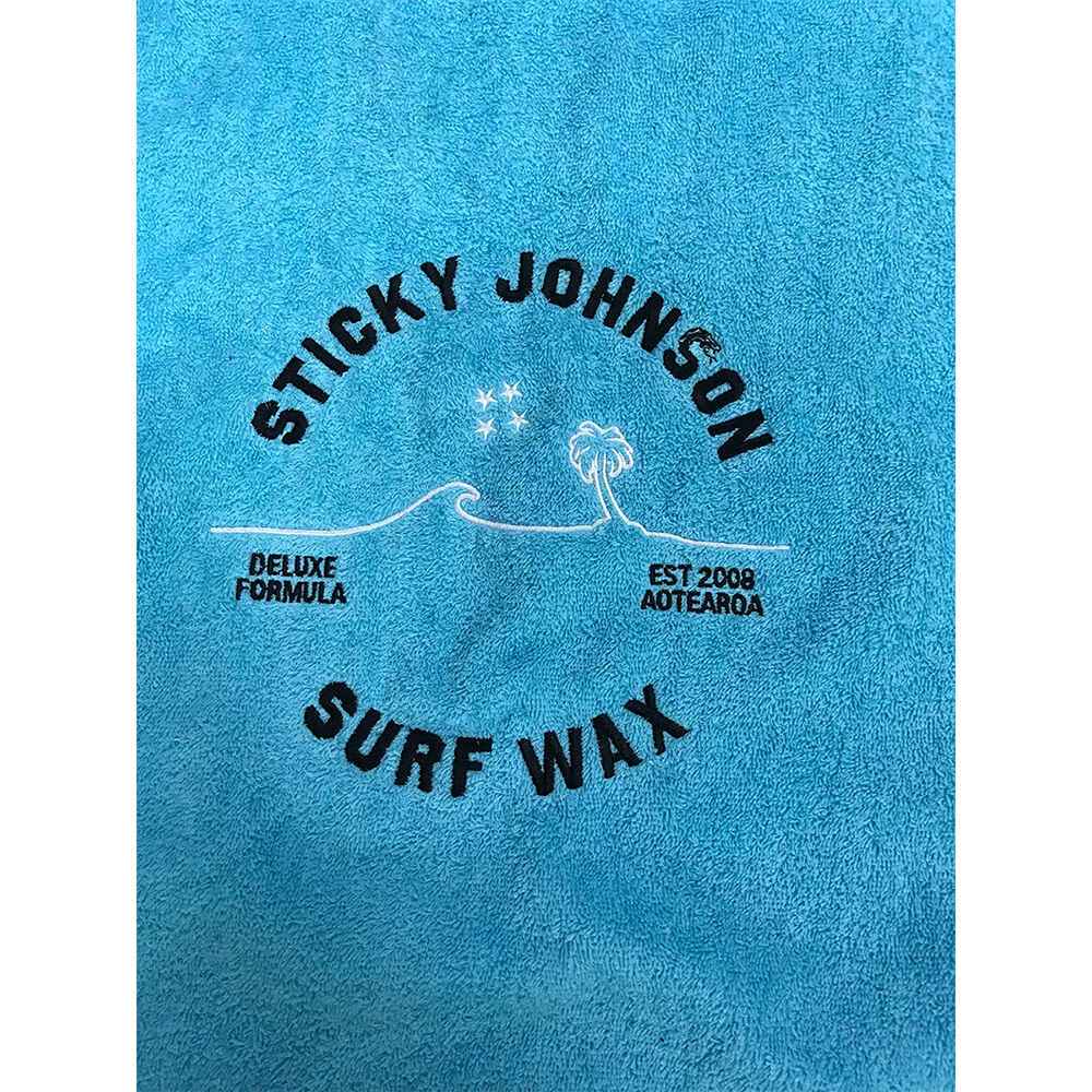 STICKY JOHNSON PALM WAVE HOODED TOWEL - - STICKY JOHNSON S18