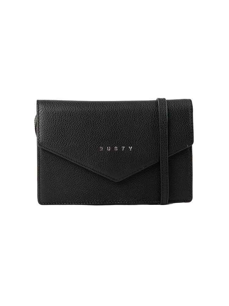 RUSTY LADIES GRACE CONVERTIBLE SIDE BAG - BLACK - Womens-Accessories ...
