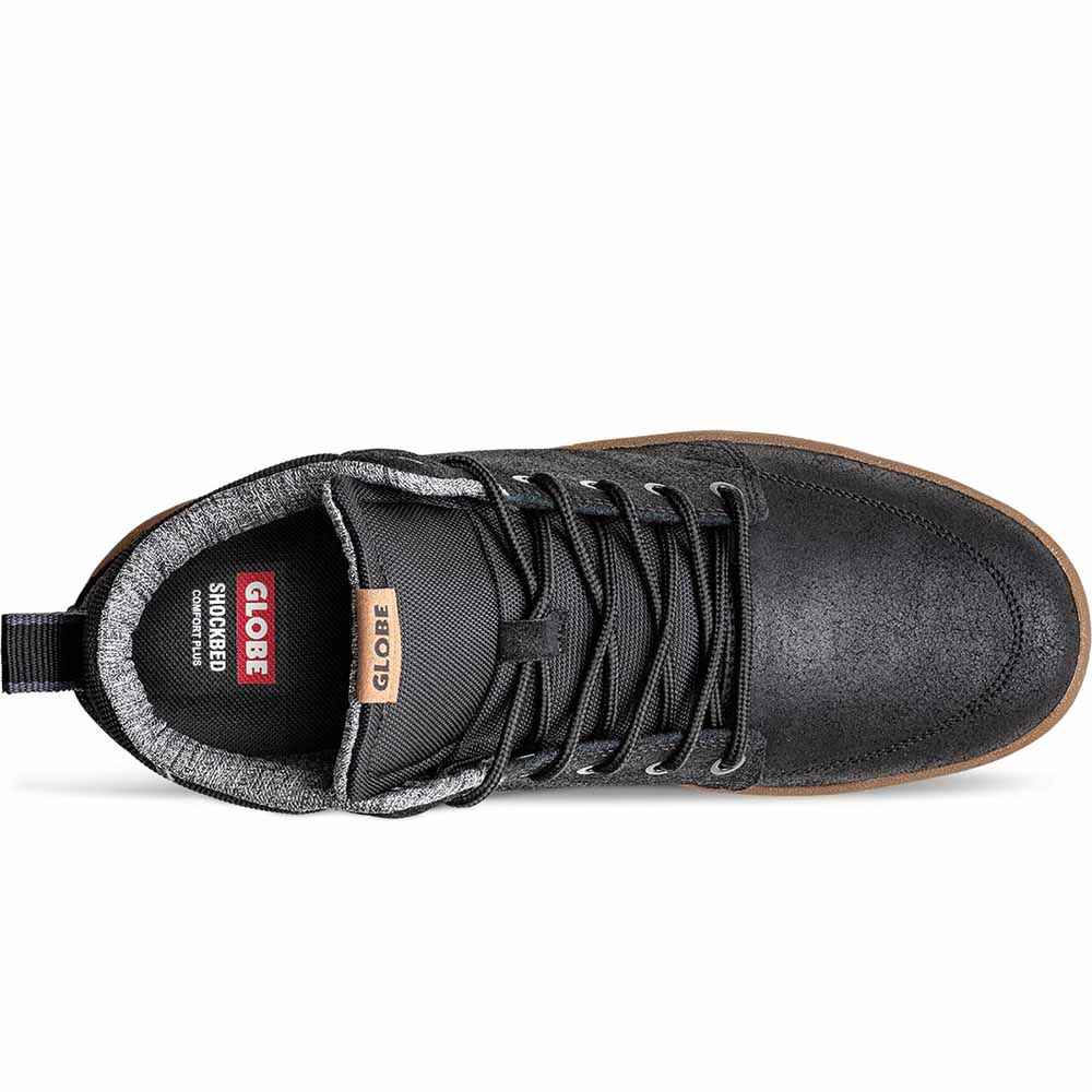GLOBE GS BOOT - BLACK OILED GUM - Footwear-Shoes : Sequence Surf Shop ...