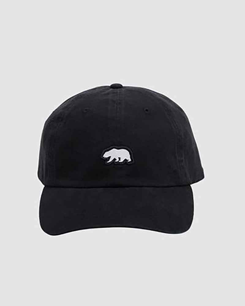ELEMENT MENS CA BEAR CAP - BLACK RINSE - - ELEMENT W21