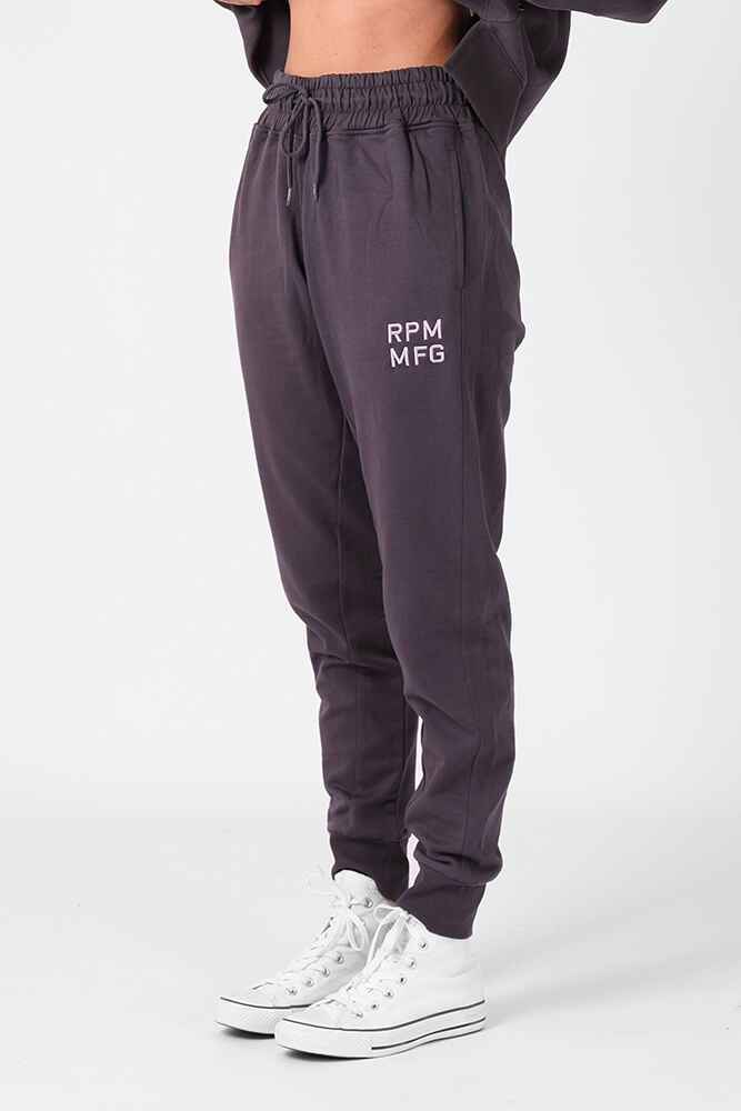 RPM LADIES SLOUCH TRACKIES - CHARCOAL - Womens-Bottoms : Sequence Surf ...