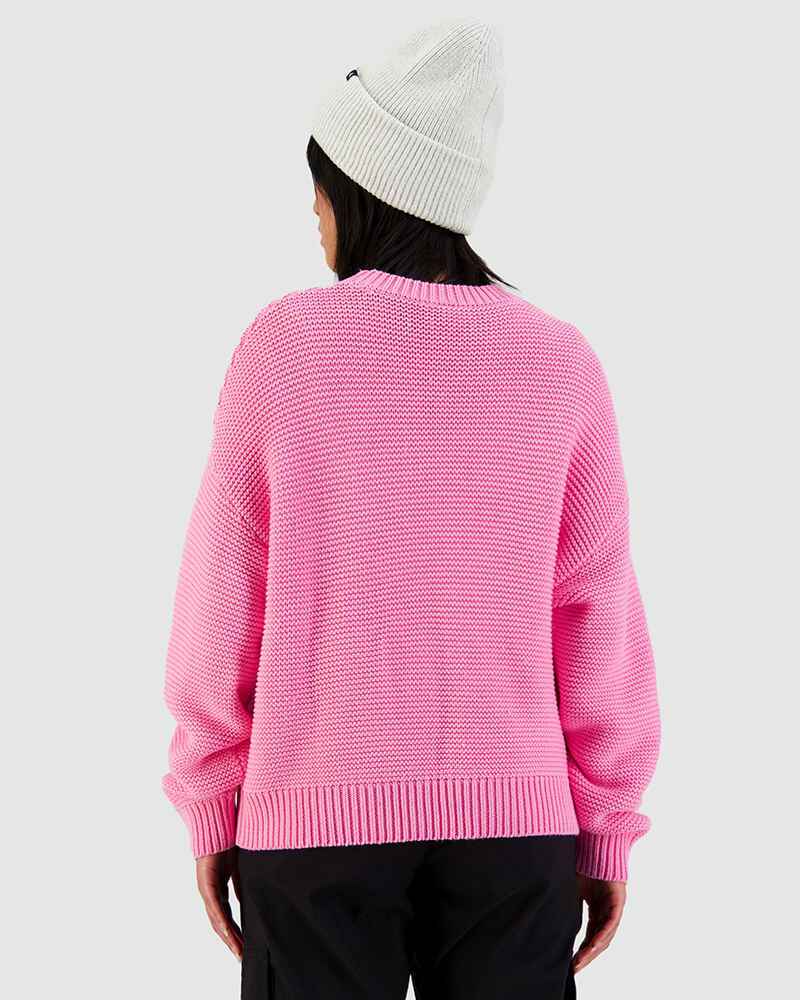 HUFFER LADIES CROP RUSH CREW KNIT - TAFFY - Womens-Top : Sequence Surf ...