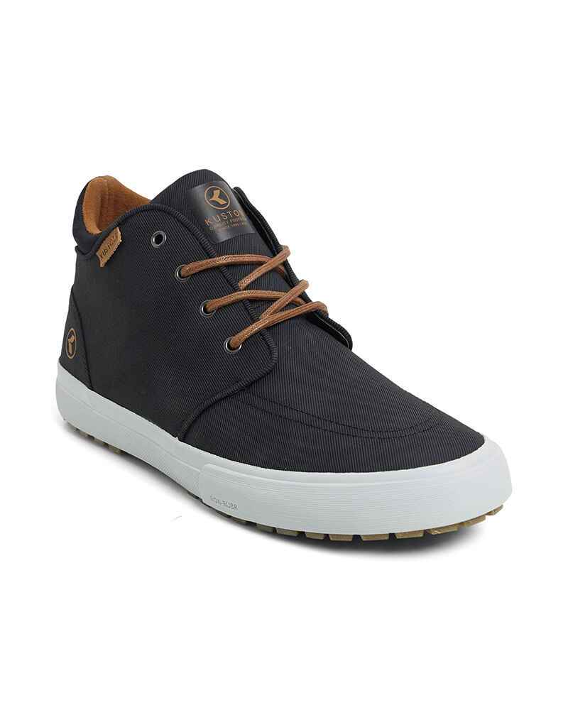 KUSTOM HOTHAM SHOE - BLACK TOUGH - Footwear-Shoes : Sequence Surf Shop ...