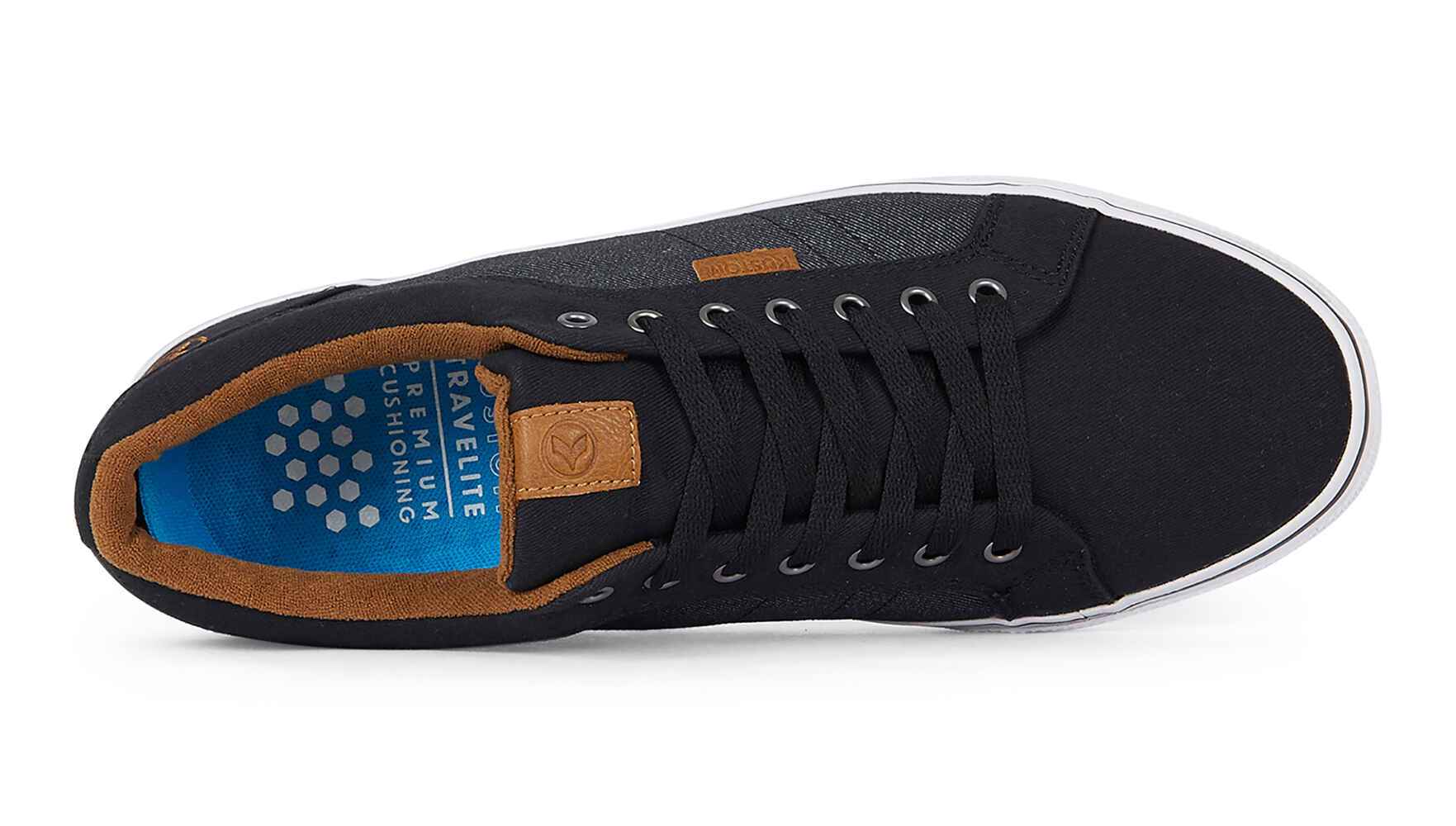 KUSTOM FINETIME CLASSIC SHOE - BLACK GRANITE - Footwear-Shoes ...