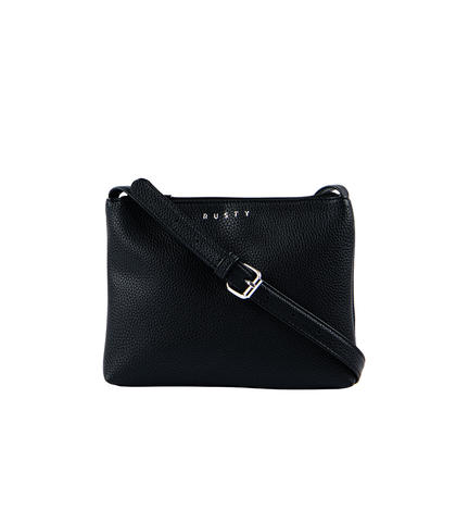 RUSTY LADIES LOLA SIDE BAG - BLACK - Womens-Accessories : Sequence Surf ...