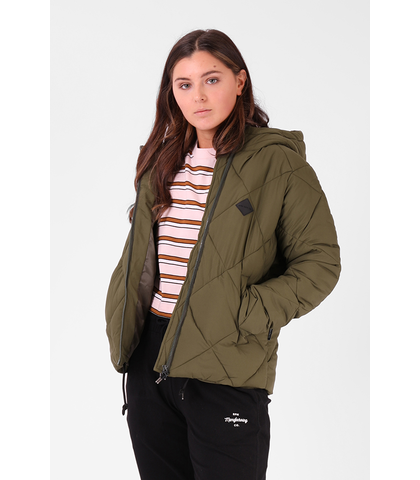 RPM LADIES ARCTIC JACKET - ARMY - Womens-Top : Sequence Surf Shop - RPM ...