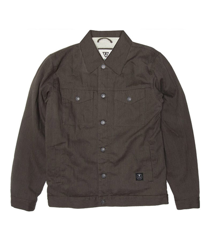 VISSLA MENS LOBOS TRUCKER JACKET - TARP - Mens-Tops : Sequence Surf ...