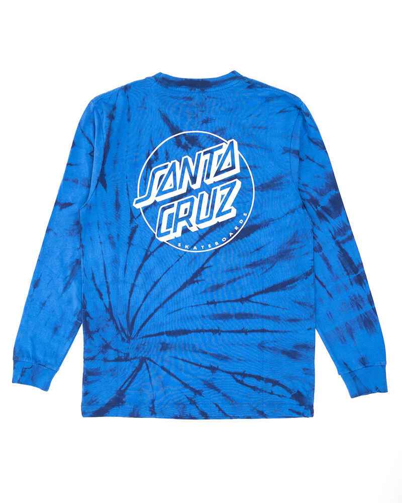 SANTA CRUZ YOUTH KEYLINE L/S TEE - NEW BLUE - Youth -Boys Tee's ...