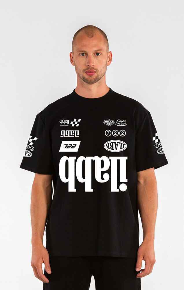 ILABB MENS BIND TEE - RACE 2.0 - BLACK - Mens-Tops : Sequence Surf Shop ...