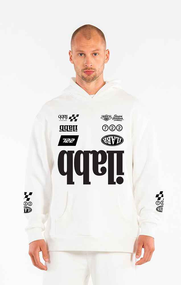 ILABB MENS DRIFT HOOD - RACE 2.0 - WHITE - Mens-Tops : Sequence Surf ...