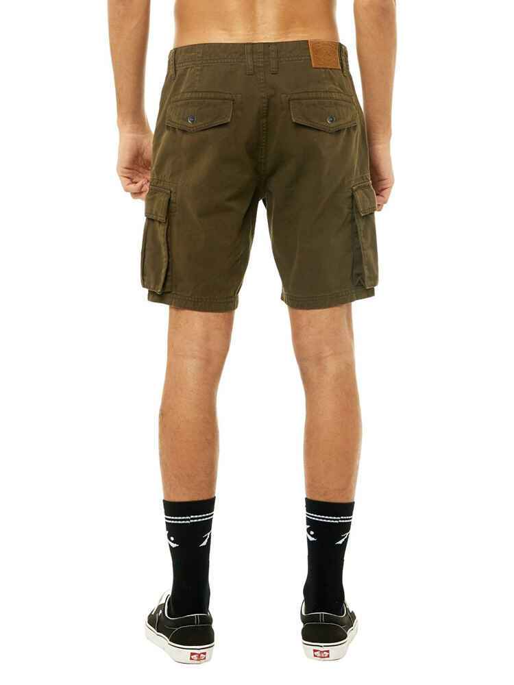 RUSTY MENS MANILA 19'' CARGO SHORT - RIFLE GREEN - Mens-Bottoms ...