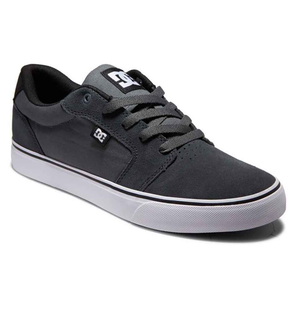 DC ANVIL SHOE - DARK SHADOW / WHITE - Footwear-Shoes : Sequence Surf ...