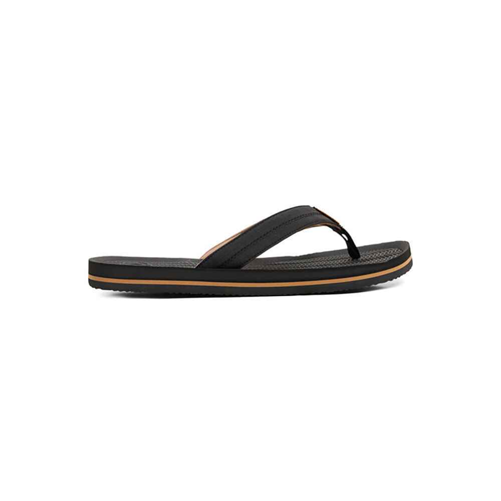 KUSTOM RIPPLER JANDAL - BLACK MICRO - Footwear-Mens Jandals : Sequence ...