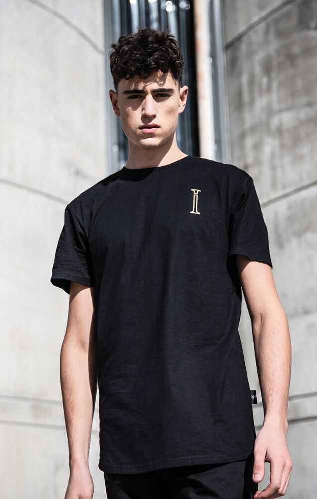 ILABB MENS FOUNDED TEE- BLACK/GOLD - Mens-Tops : Sequence Surf Shop ...
