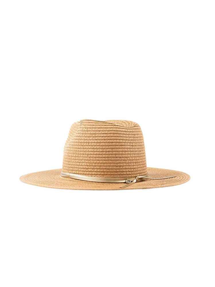 RUSTY LADIES GISELE STRAW HAT - CARAMEL - Womens-Accessories : Sequence ...