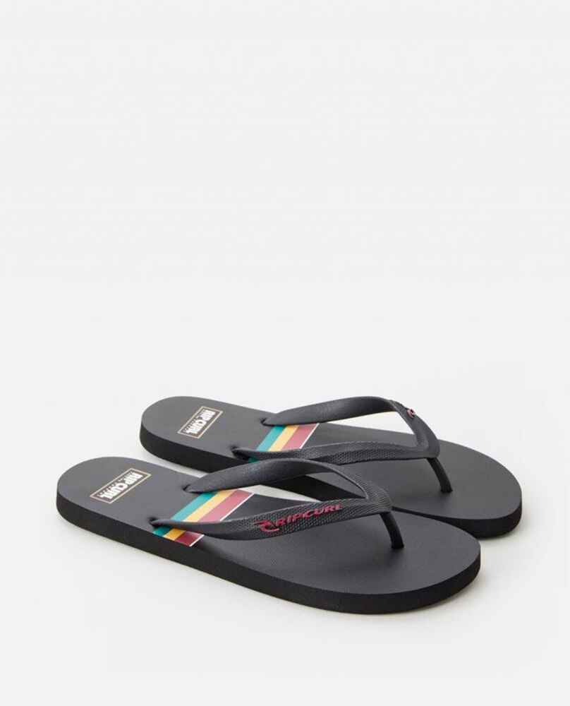 RIPCURL MENS SURF REVIVAL JANDAL - BLACK - Footwear-Mens Jandals ...