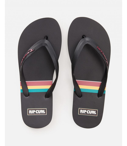RIPCURL MENS SURF REVIVAL JANDAL - BLACK - Footwear-Mens Jandals ...