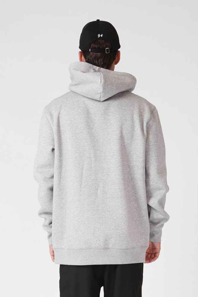 RPM MENS PITCH HOOD - GREY MARL - Mens-Tops : Sequence Surf Shop - RPM S18