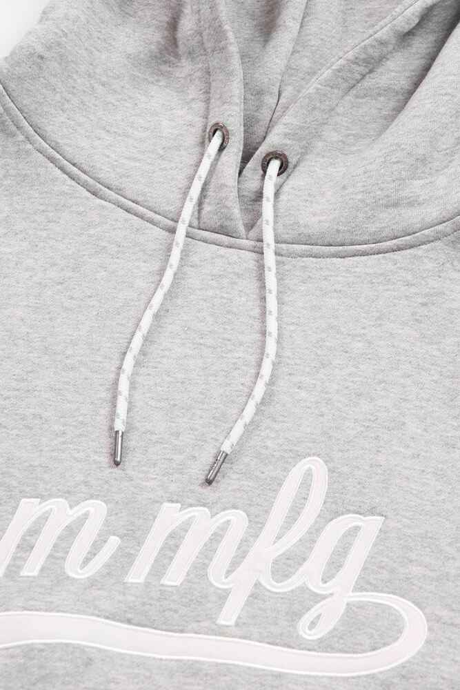 RPM MENS PITCH HOOD - GREY MARL - Mens-Tops : Sequence Surf Shop - RPM S18